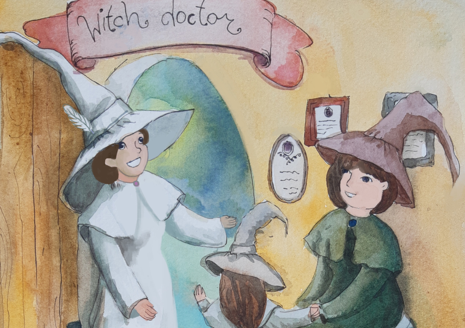 Just finished follow up to Wicca the Witch